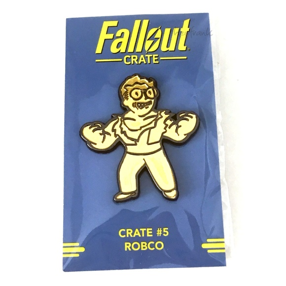 Loot Crate | Other | Fallout Vault Boy Nerd Rage Perk Pin | Poshmark